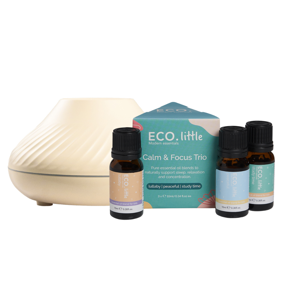 Wave Diffuser & Little Calm & Focus Trio