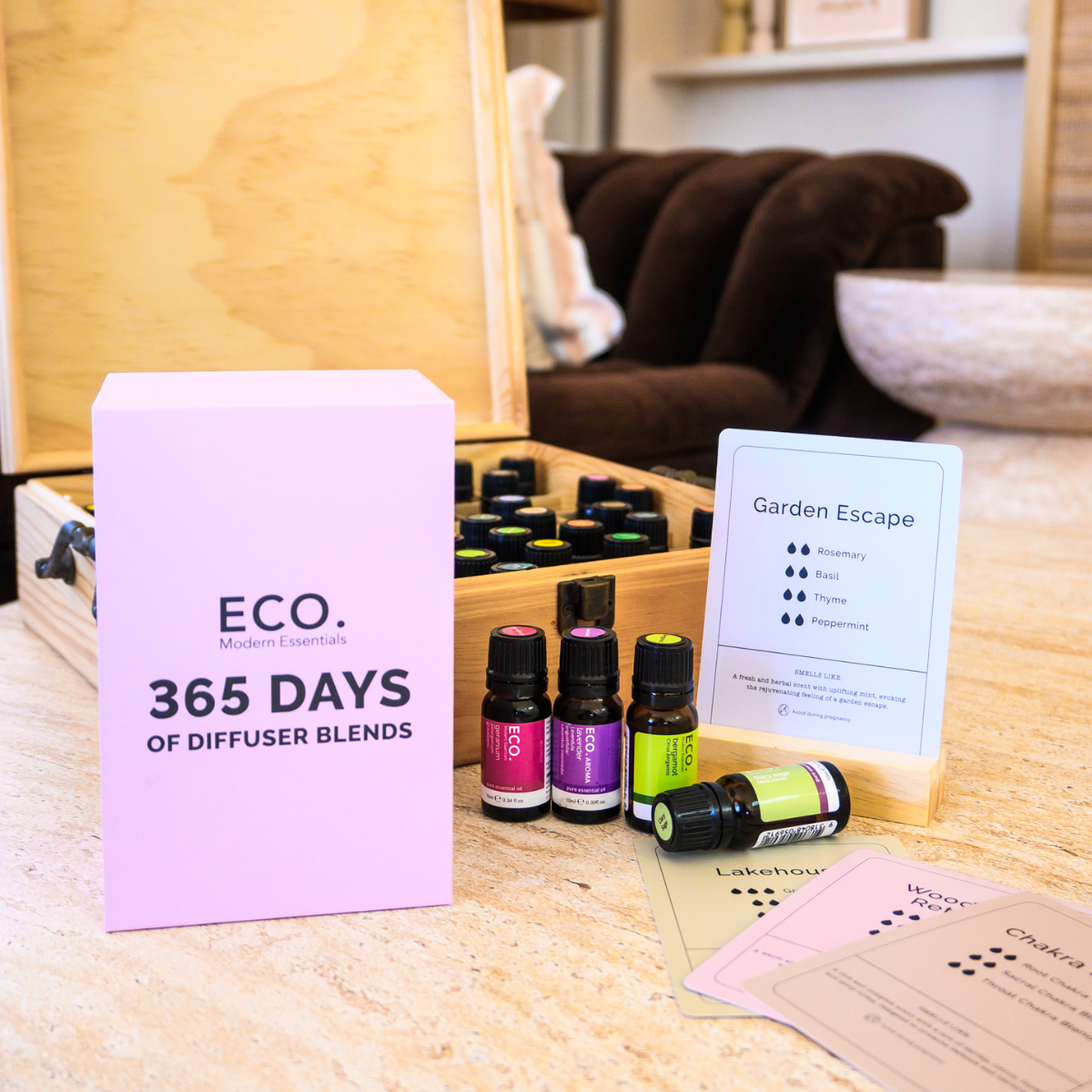 365 Daily Diffuser Blends Card Deck