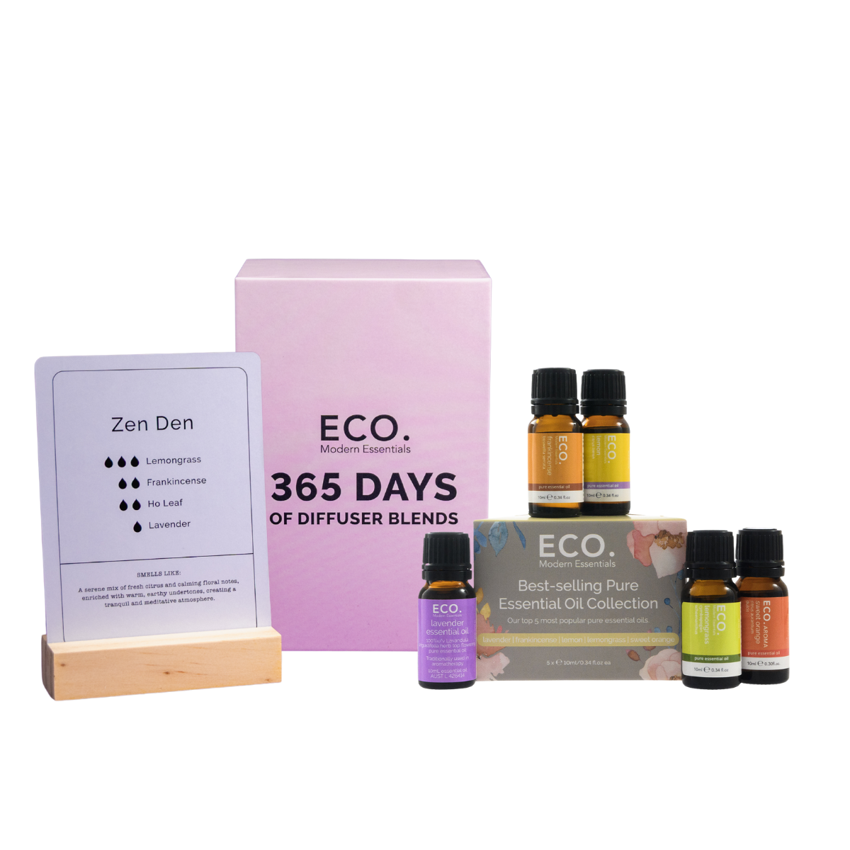 365 Days Of Diffuser Blends + Best Selling Pure Essential Oils Collect
