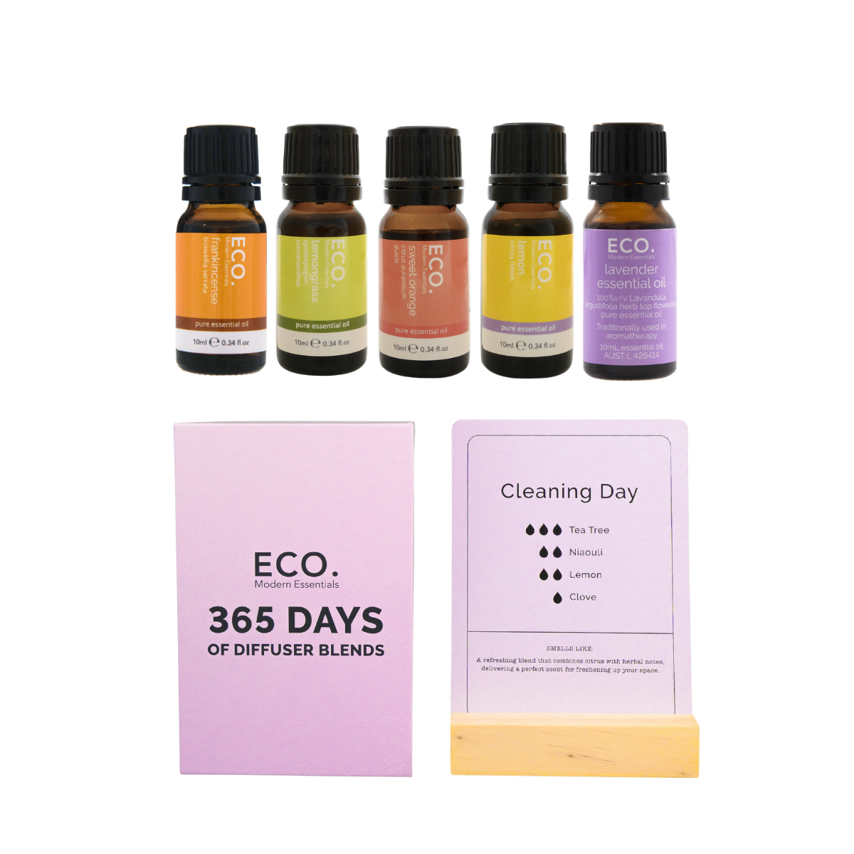 365 Days Of Diffuser Blends + Best Selling Pure Essential Oils Collect