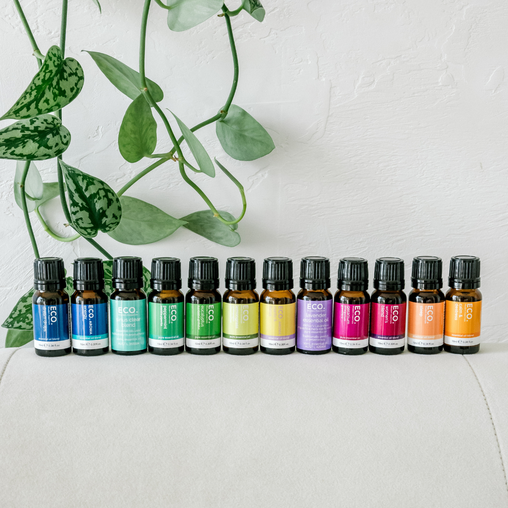 Marble Diffuser + Ultimate Wellbeing 12 Pack Collection